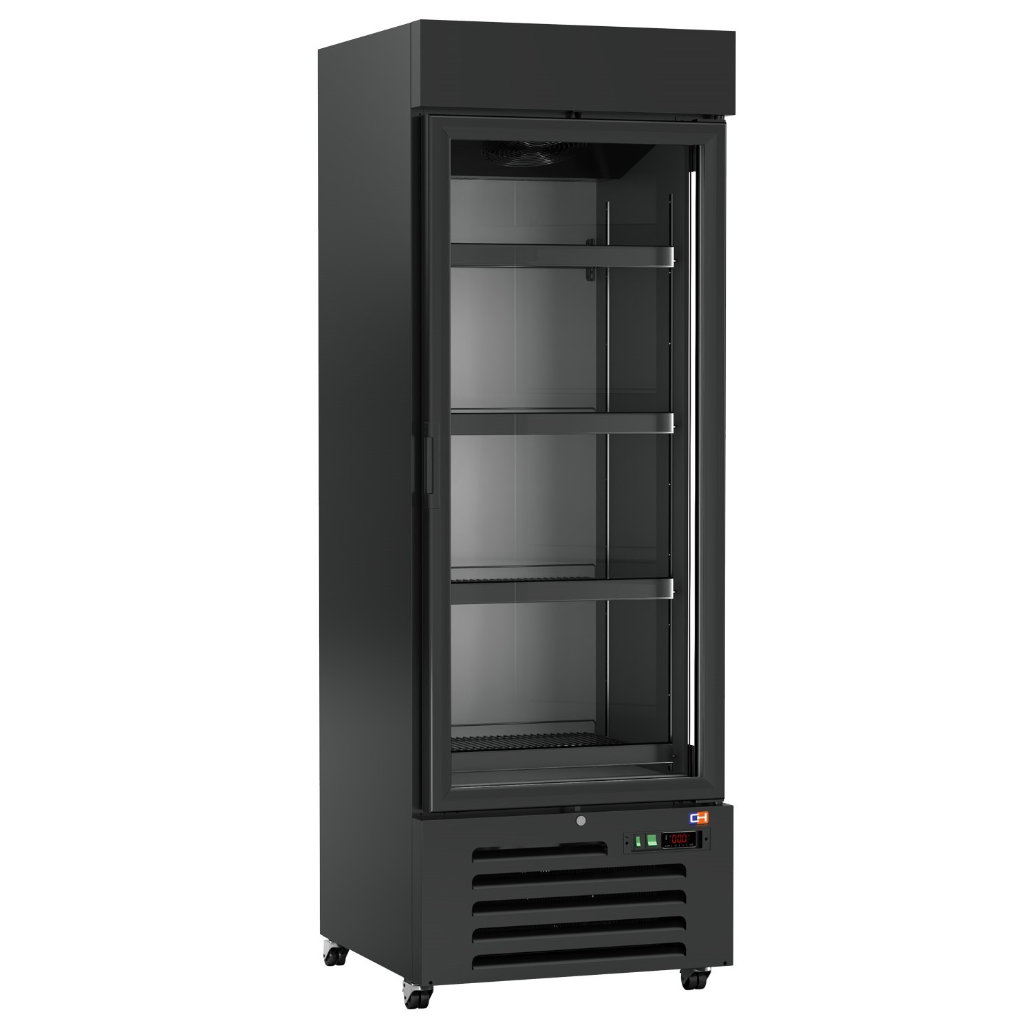 Armario expositor refrigerado color negro 1 puerta ARCH-651V