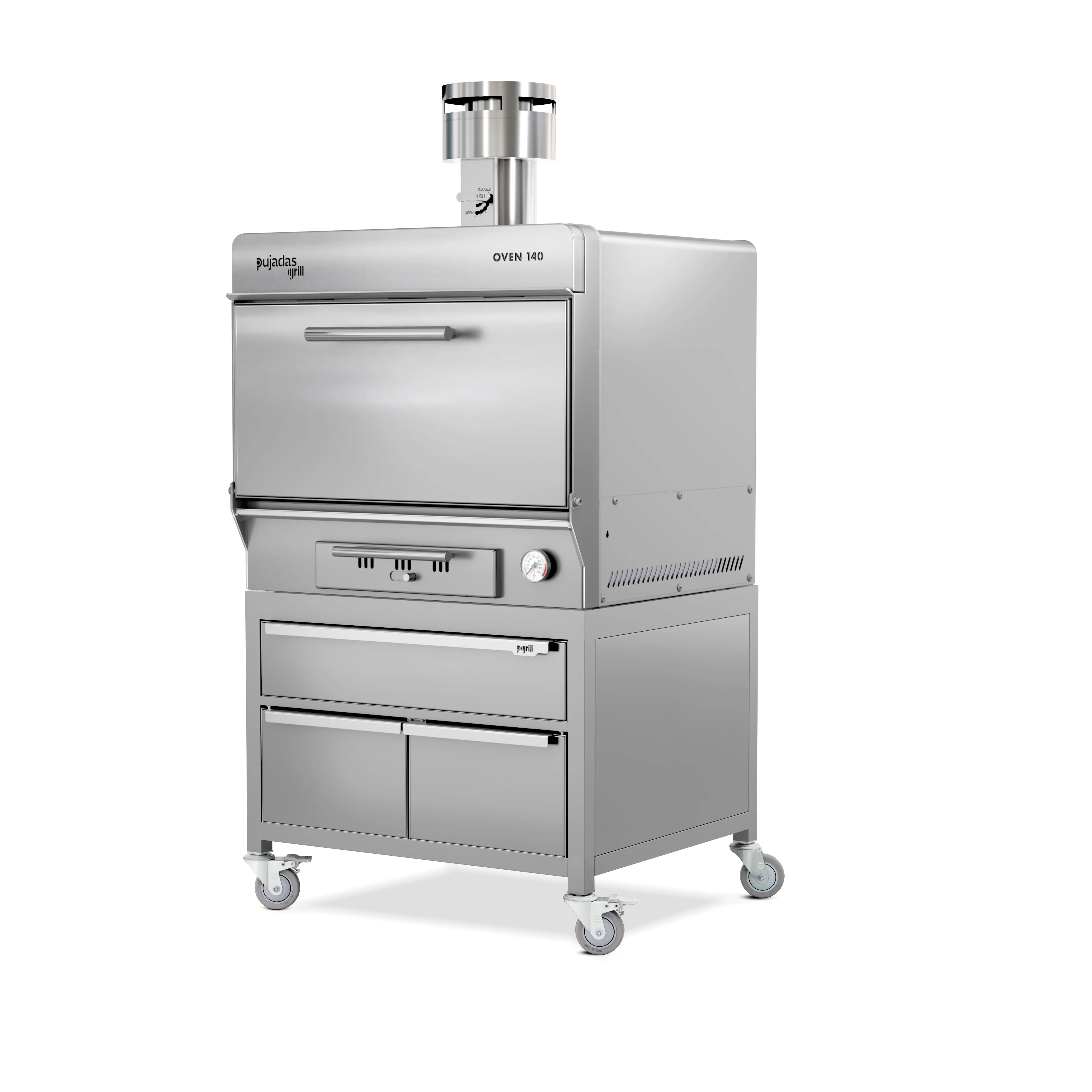 Compra Horno de Brasa Pujadas OVEN140 Premium con cajón mantenedor GN 1 ...