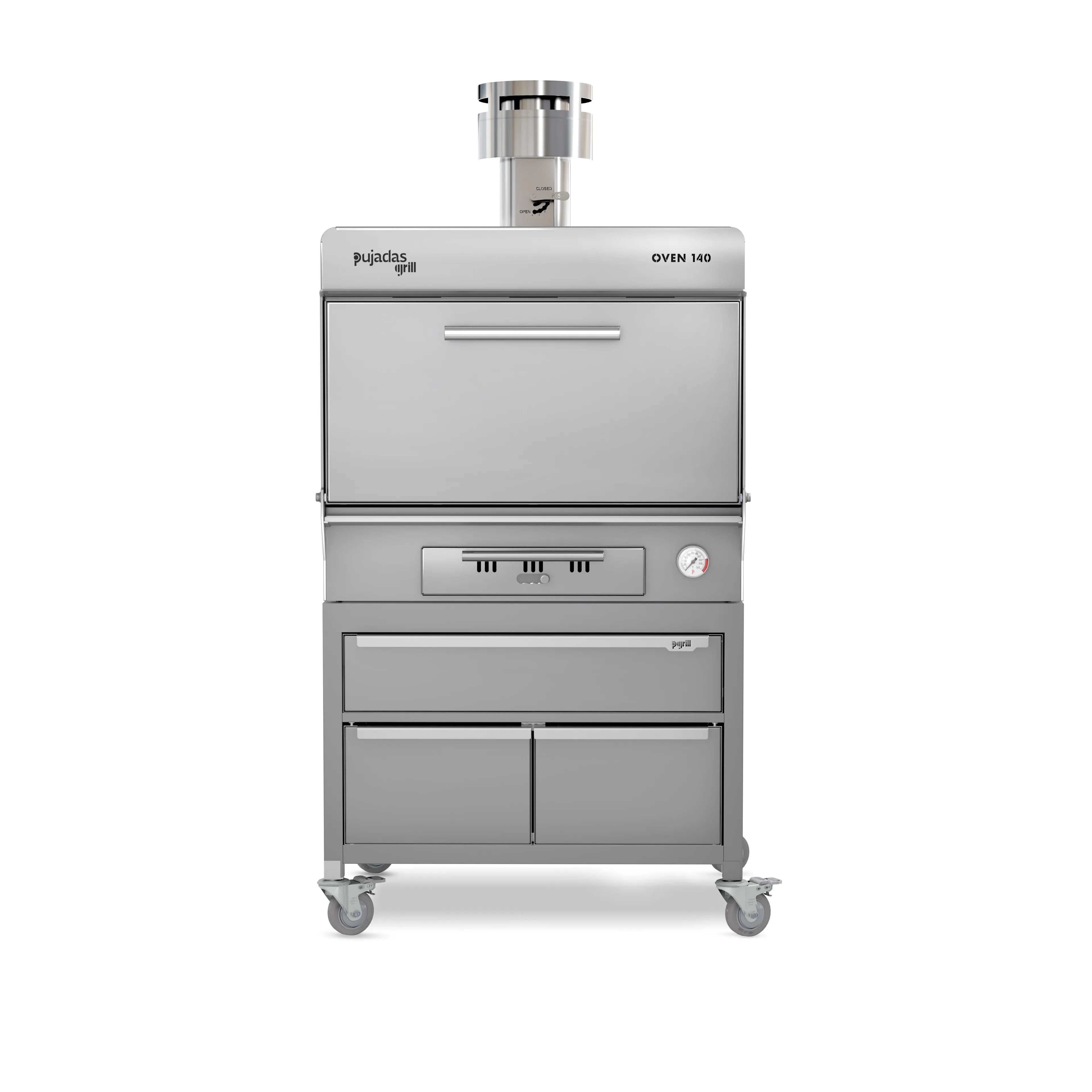 Compra Horno de Brasa Pujadas OVEN140 Premium con cajón mantenedor GN 1 ...