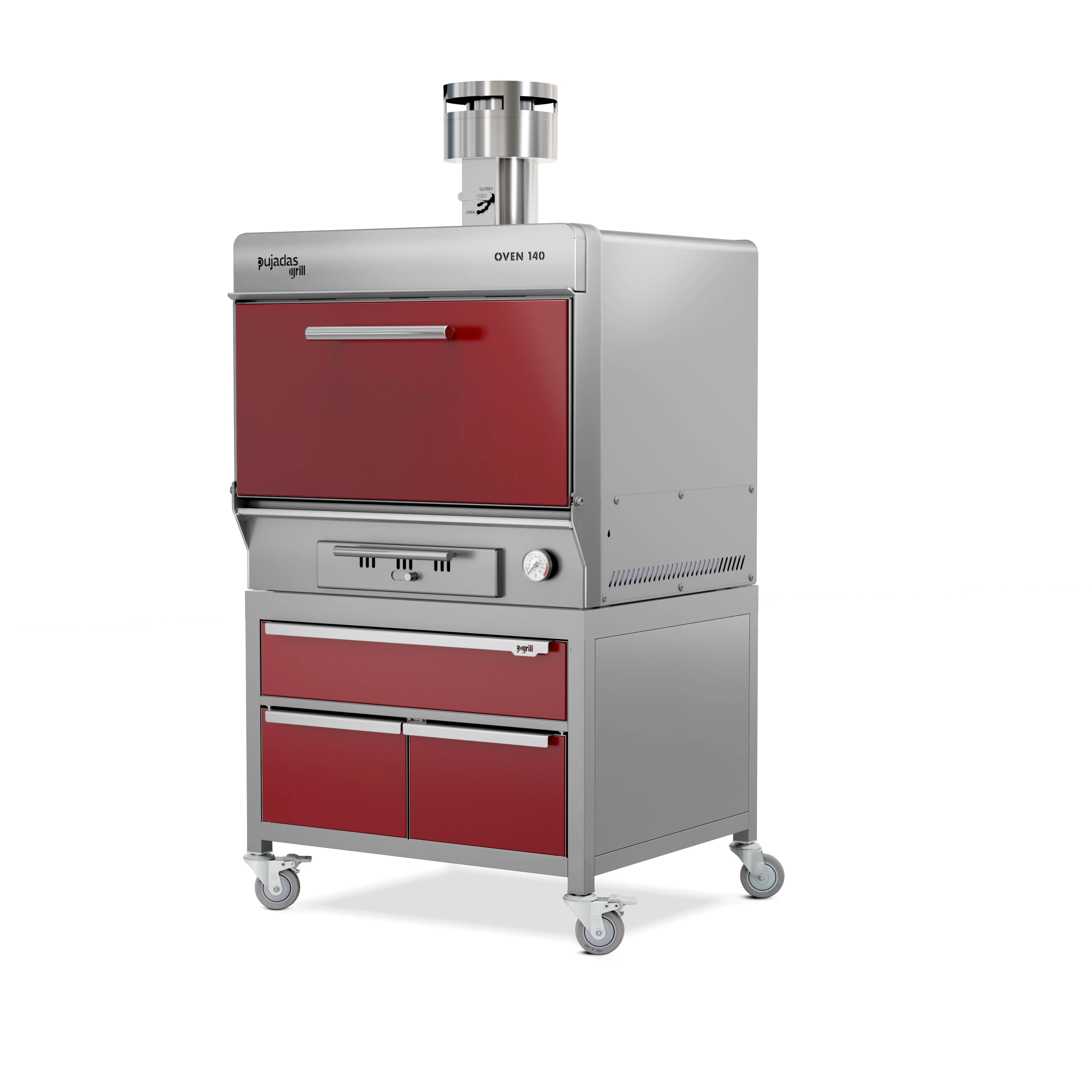 Compra Horno de Brasa Pujadas OVEN140 Premium con cajón mantenedor GN 1 ...